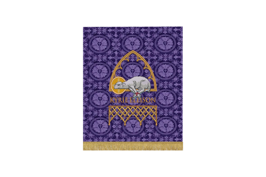 Bound Agnus Dei Lattice Lent Pulpit Fall | Kyrie Eleison Collection ...