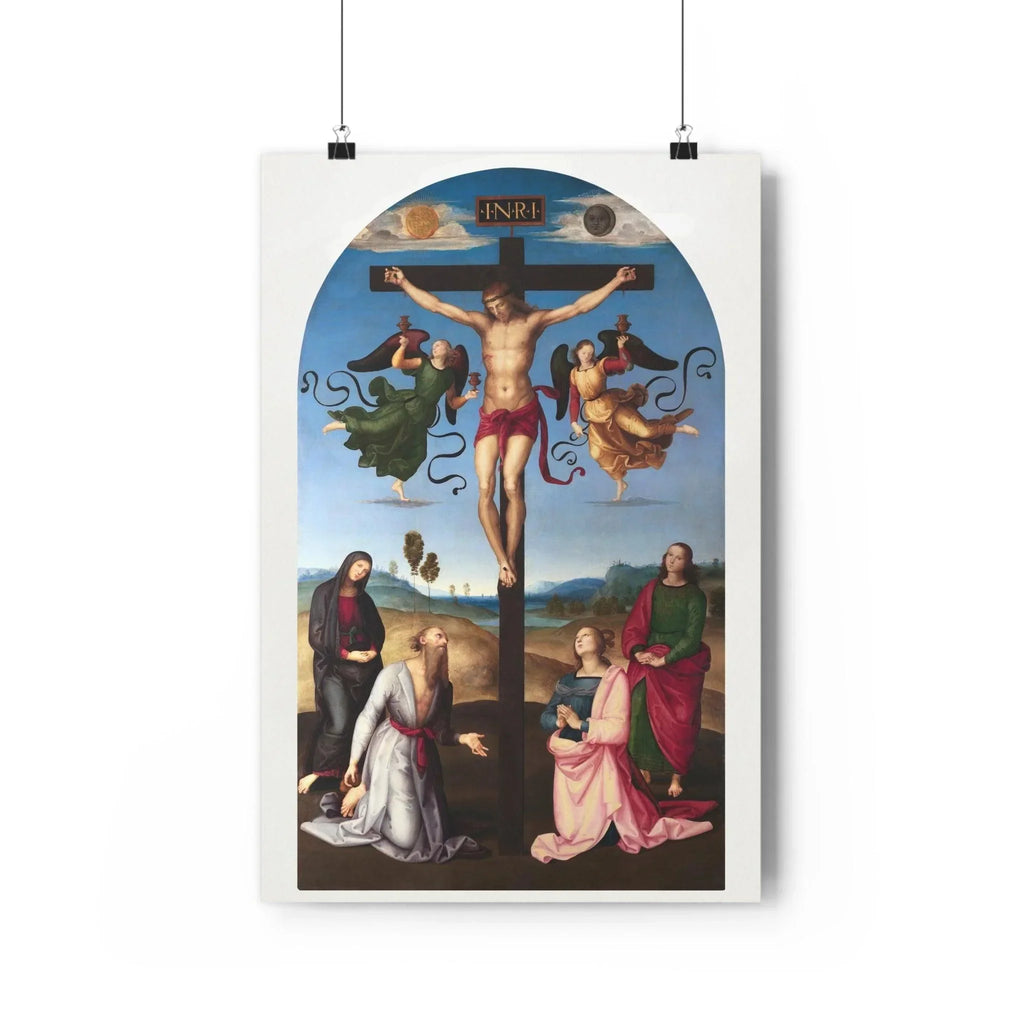 Religious Art for Home Raphael's The Mond Crucifixion (ca. 1502-1503) – Ecclesiastical Sewing