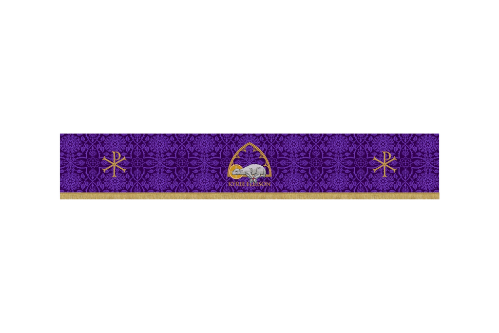 Violet Lent Superfrontal Bound Agnus Dei and Chi Rho Design ...