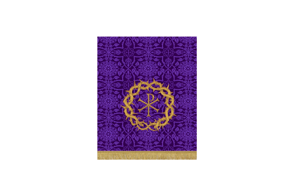 Violet Crown of Thorns Chi Rho Pulpit Fall | Kyrie Eleison ...