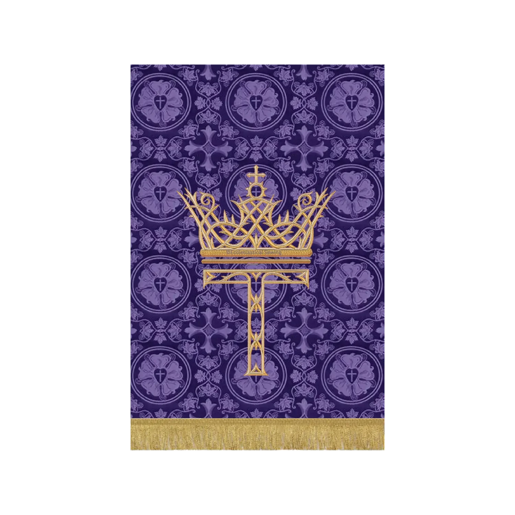 Advent Crown Over Cross Lectern | Advent Tau Collection Pulpit Fall ...