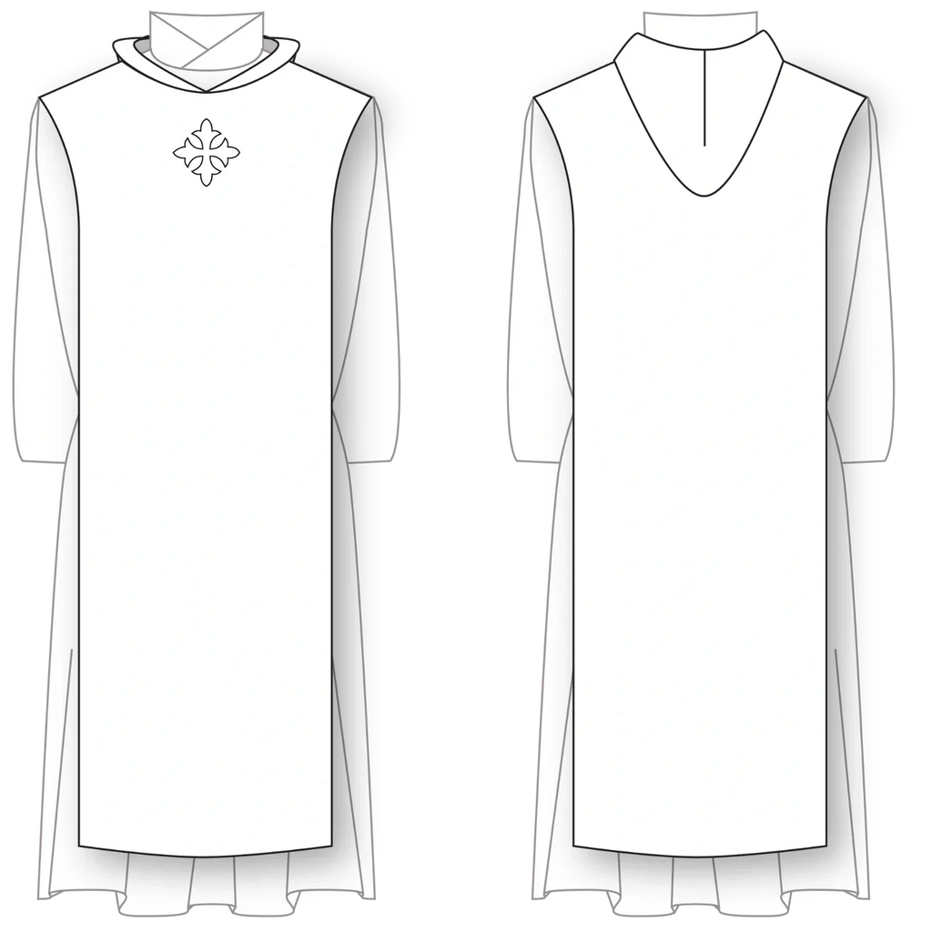 Scapular Choir or Monastic Sewing Pattern | Church Vestment Pattern ...