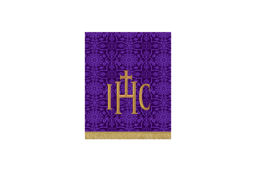 Lent IHC Monogram Violet Pulpit Fall | Kyrie Eleison Collection ...
