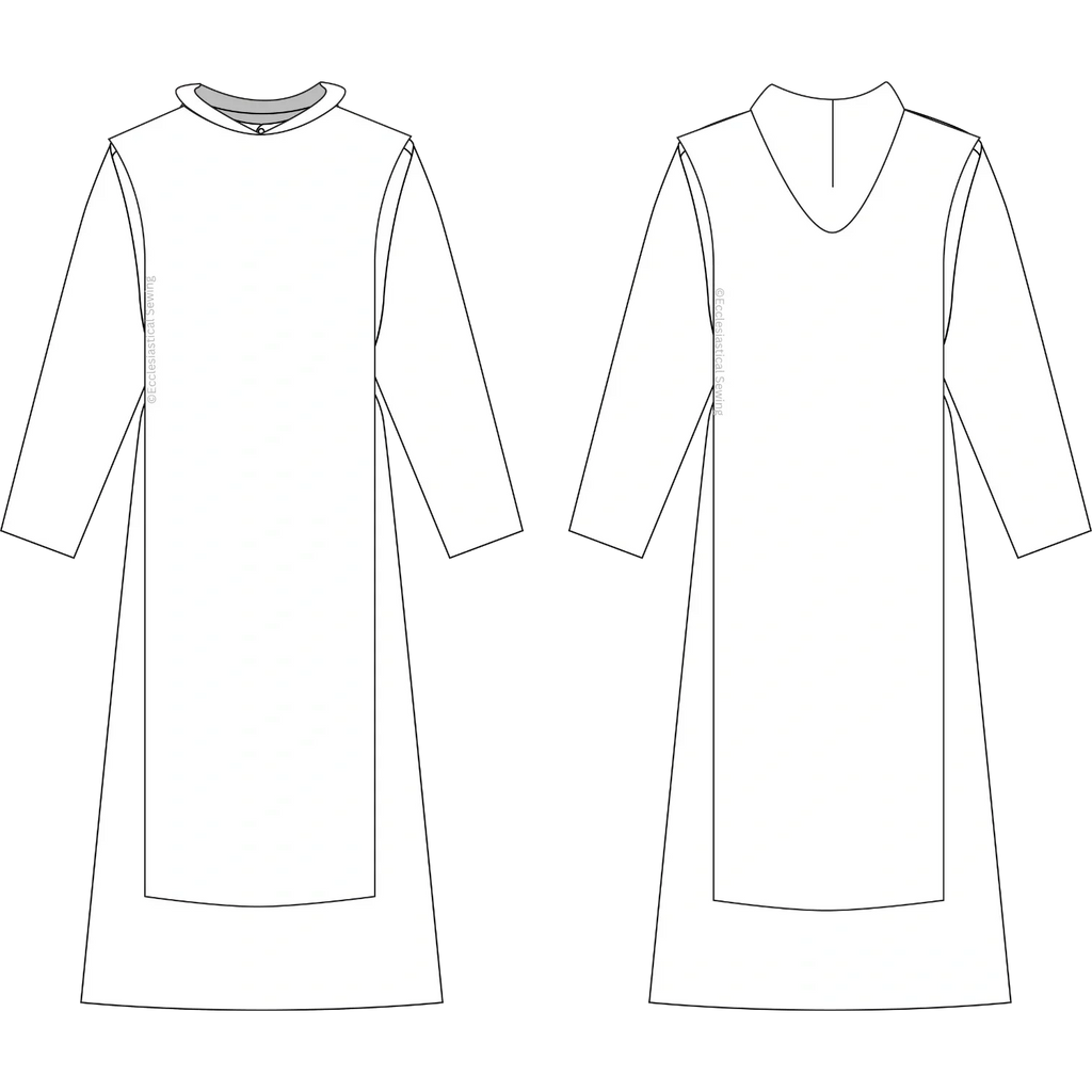 Monk Habit Sewing Pattern | Style 7090 & 7091 Sewing Patterns – Ecclesiastical Sewing