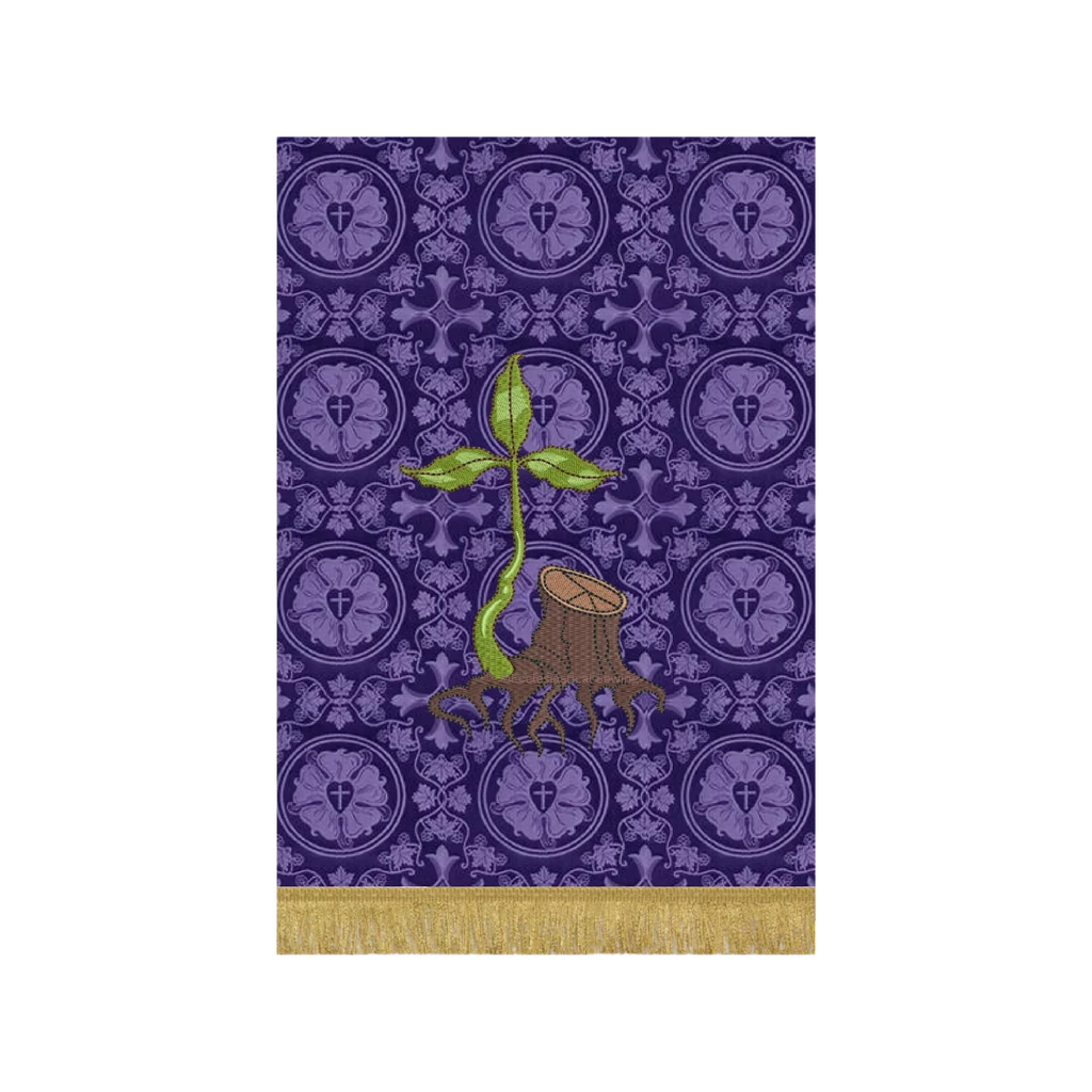 Radix Jesse Leaves Roots Altar Hanging | Great O'Antiphon Collection ...