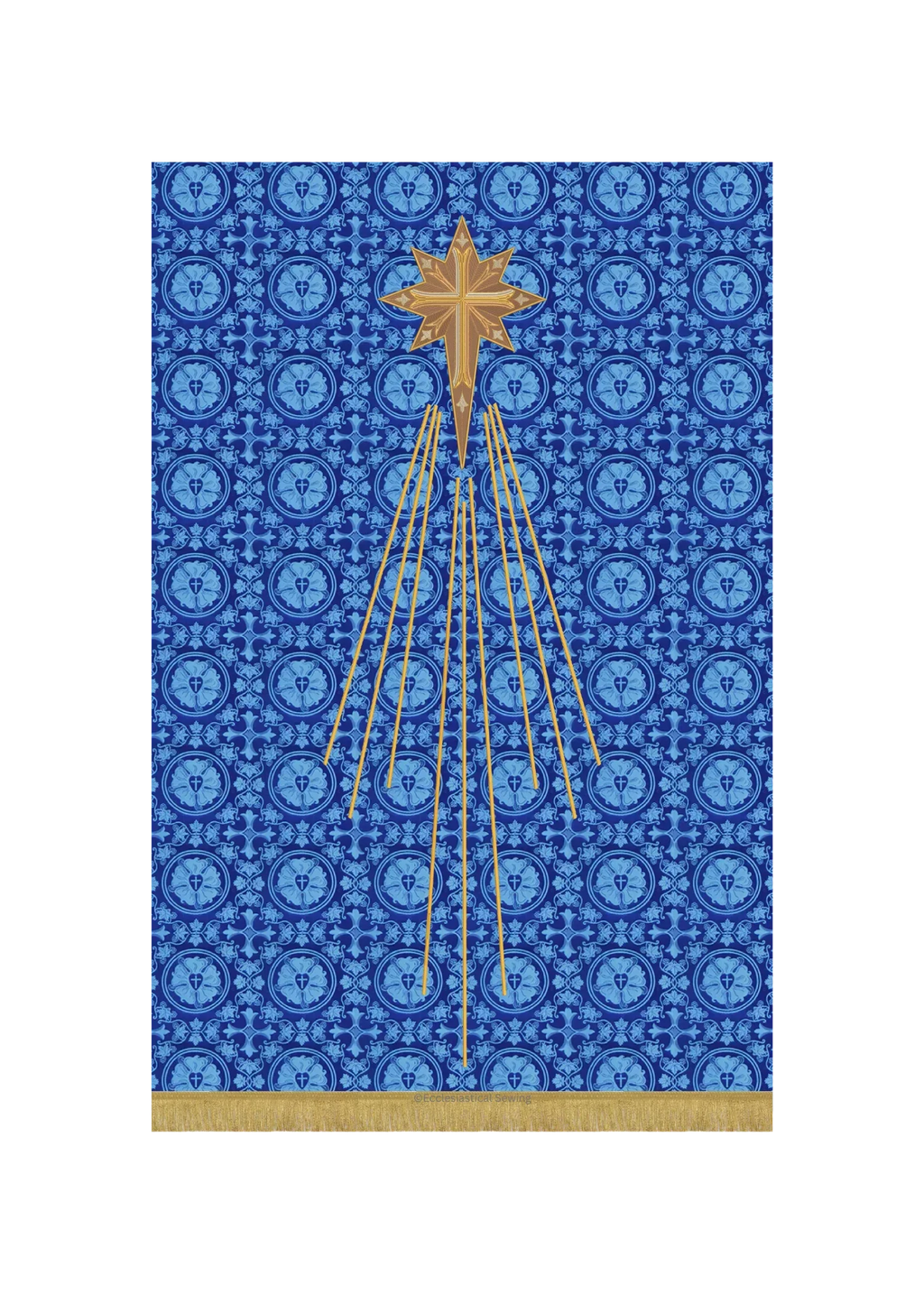 Star with Rays Advent Banner City of David Advent Collection ...