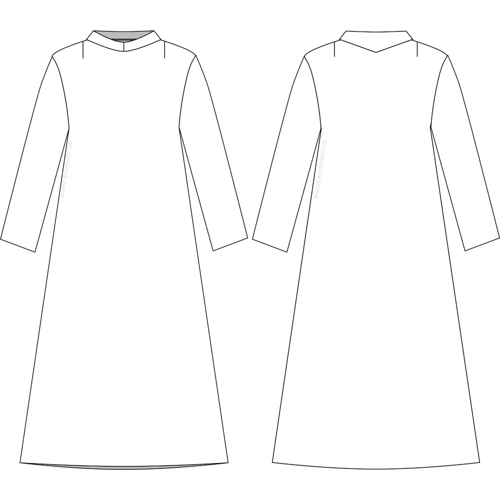 Monastic Alb Sewing Pattern | Church Vestment Sewing Pattern ...