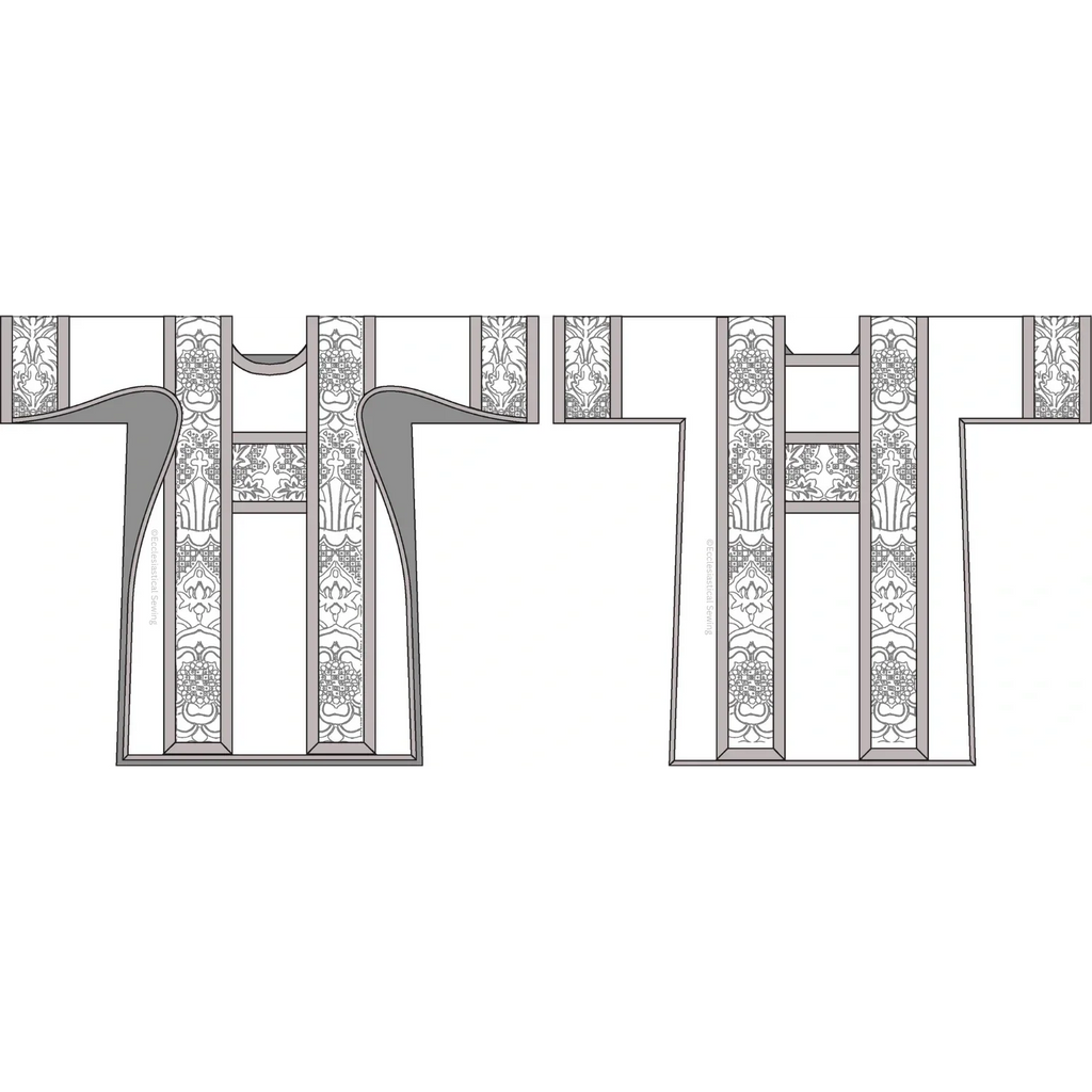 Latin Mass Dalmatic Pattern | Church Vestment Sewing Pattern ...