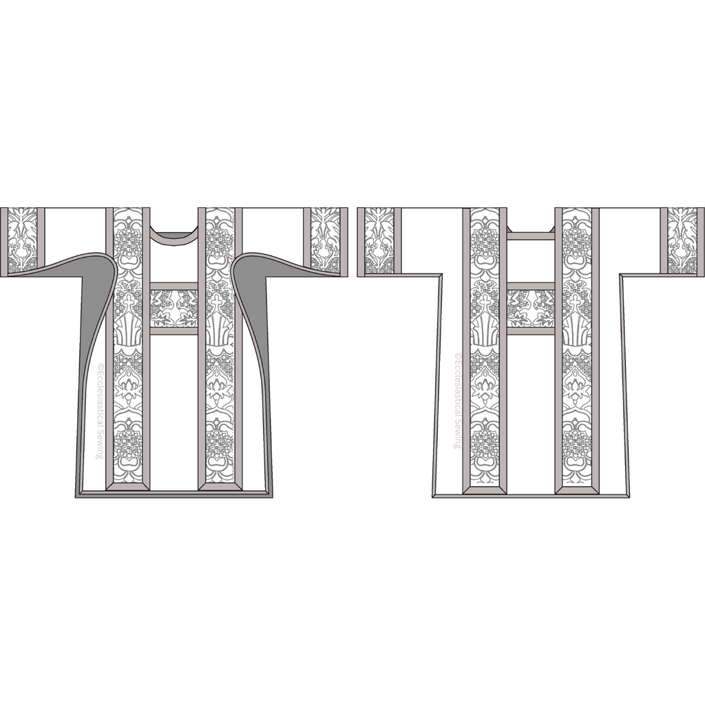 Latin Mass Dalmatic Pattern | Church Vestment Sewing Pattern ...