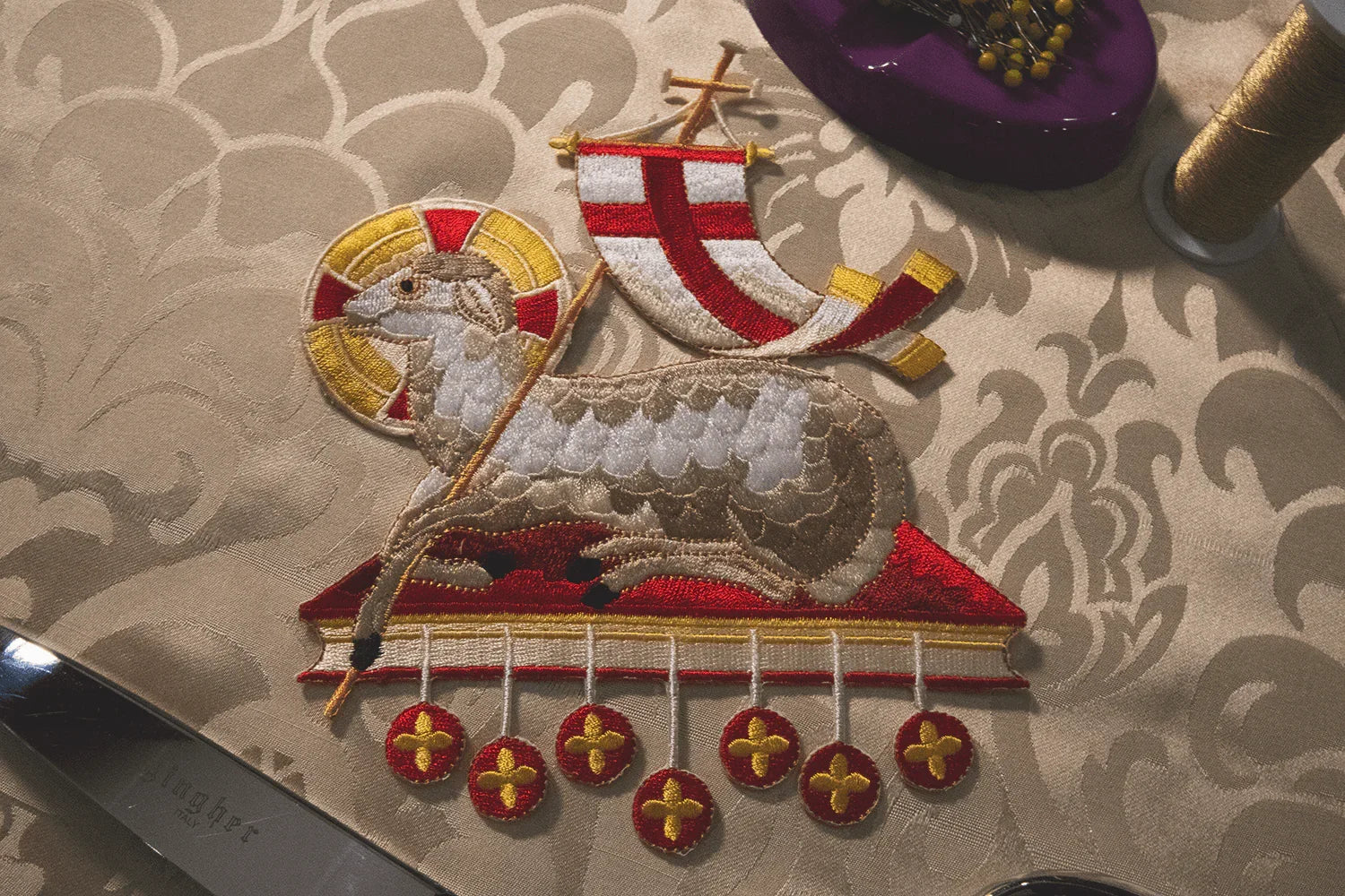 Silk Appliques – Ecclesiastical Sewing