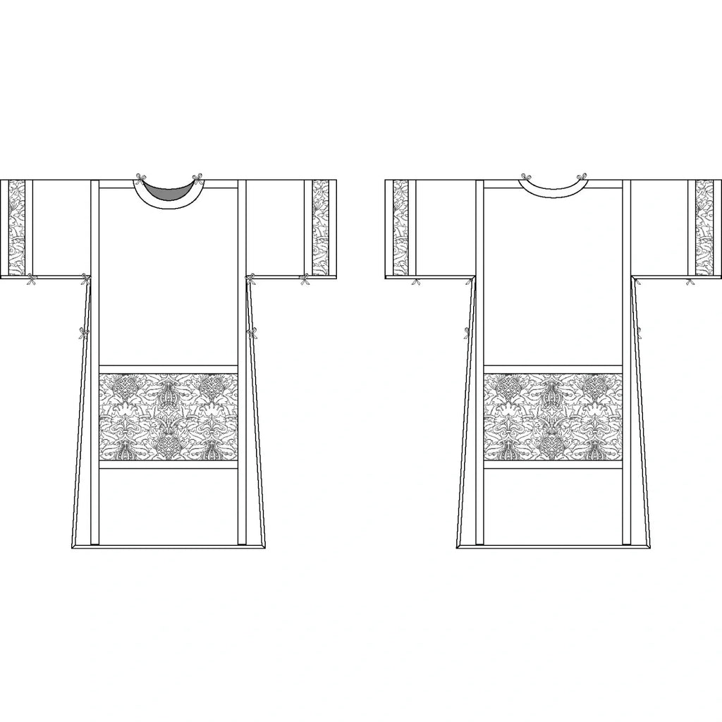 Closed Sleeve Latin Mass Dalmatic | Style 5003 Vestment Sewing Pattern ...