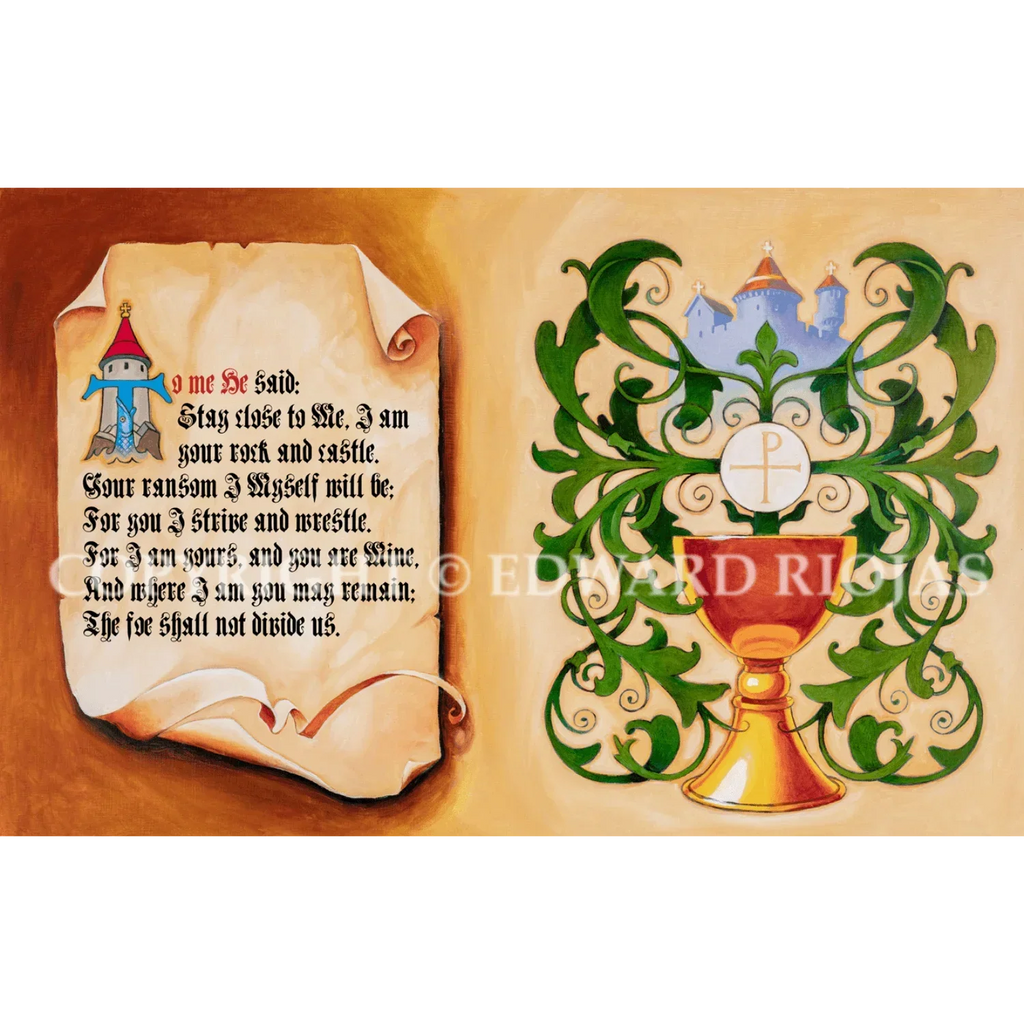 DEAR CHRISTIANS CHALICE SPREAD Giclée Print| Edward Riojas Artwork ...
