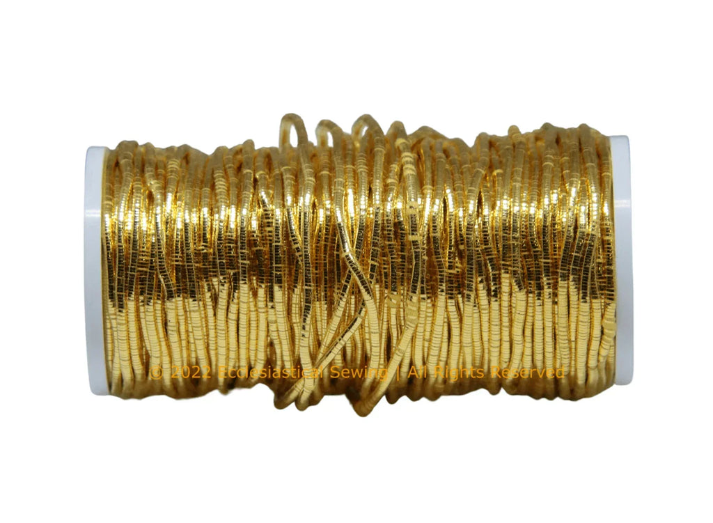 Gilt Large Back Goldwork Thread | Gold Thread for Hand Embroidery ...