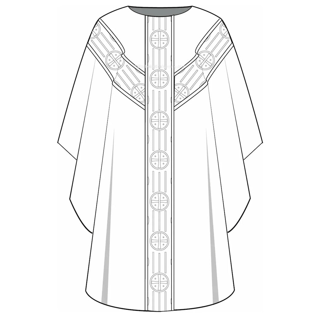 Gothic Chasuble Pattern with Y Orphrey | Ecclesiastical Sewing