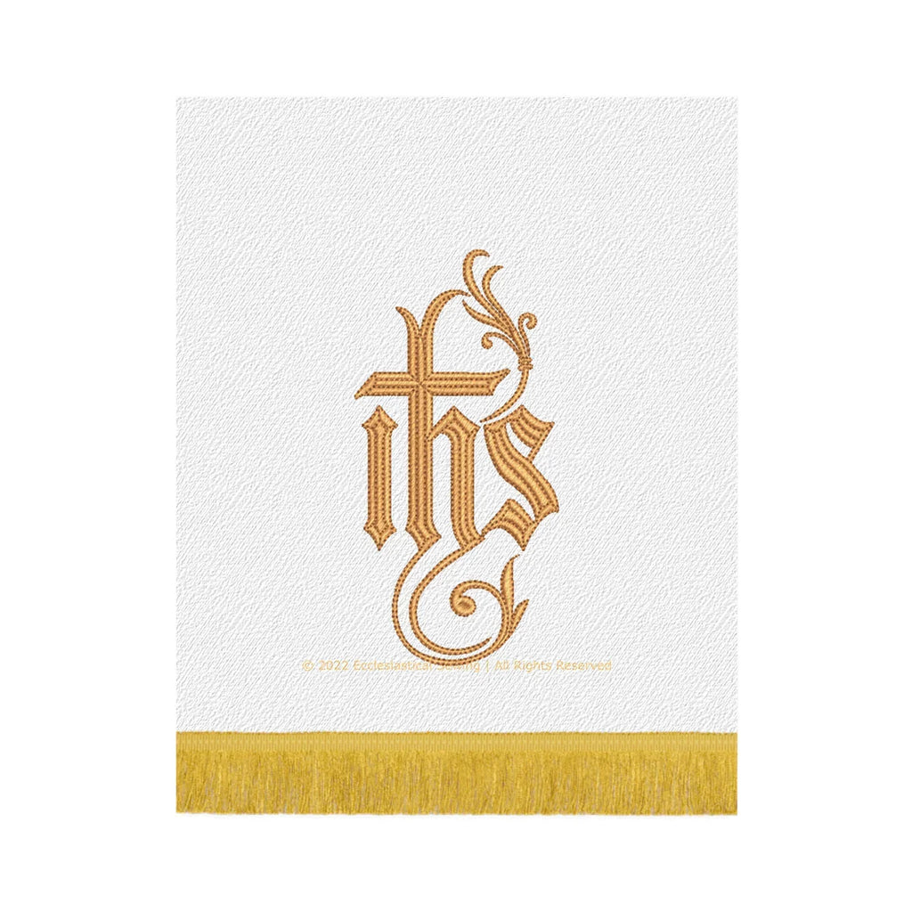 IHS White Christmas Pulpit Ambo Hanging | Easter IHS Pulpit Fall ...