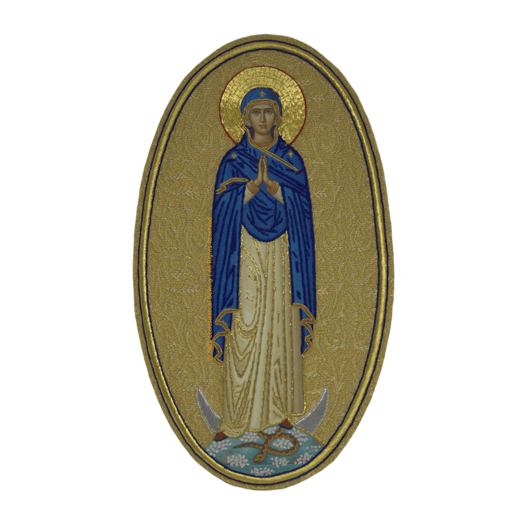 Immaculate Conception Goldwork Religious Applique | Church Vestments ...
