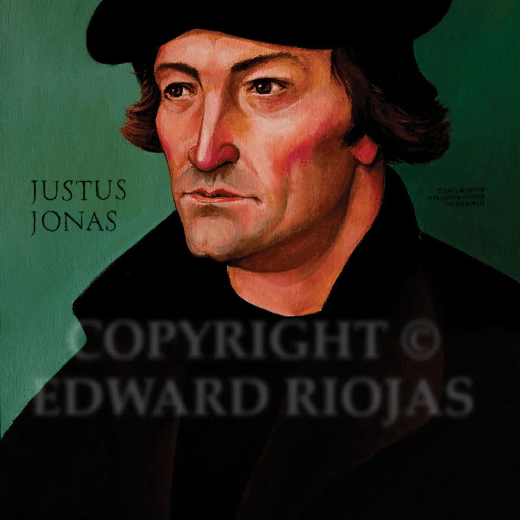 JUSTUS JONAS Giclée Print: Iconic Reformation Figure | Edward Riojas ...