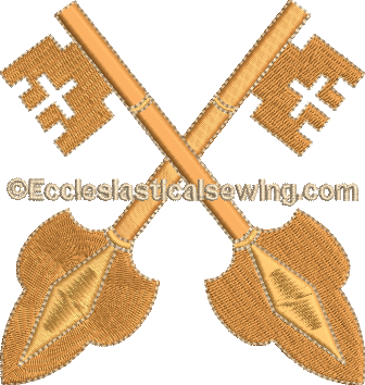 Keys to the Kingdom | Religious Embroidery Digital Machine File