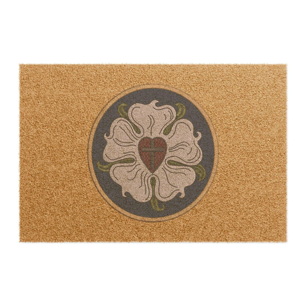 Luther Rose Emblem Welcome Mat – Ecclesiastical Sewing