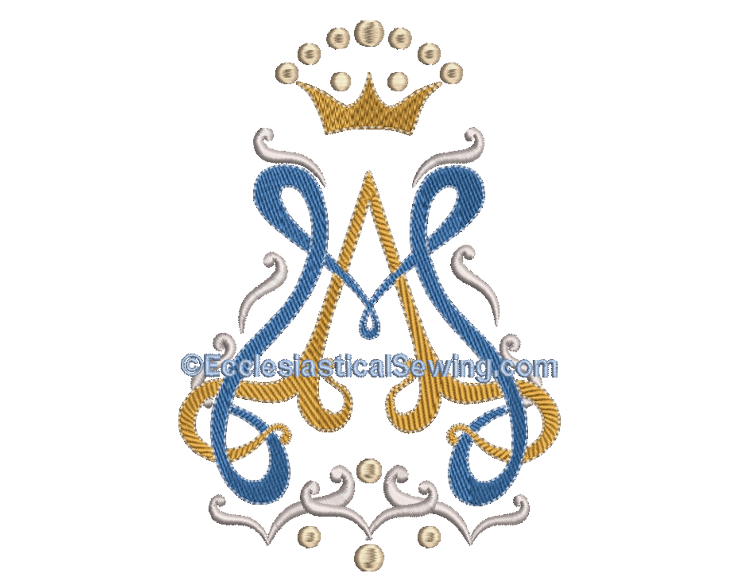 Marian Machine Embroidery Designs | Ecclesiastical Sewing