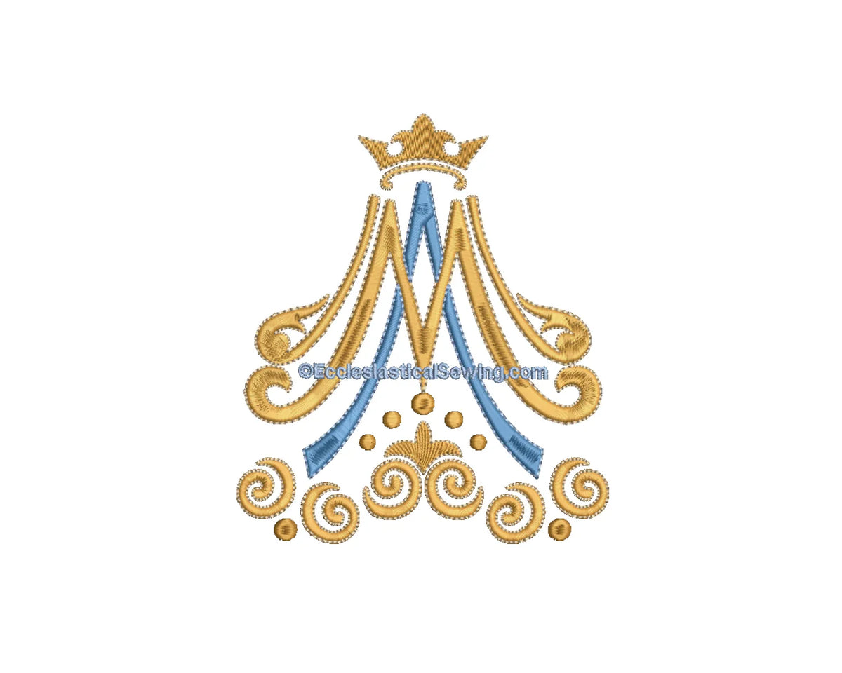 Marian Machine Embroidery Designs | Ecclesiastical Sewing