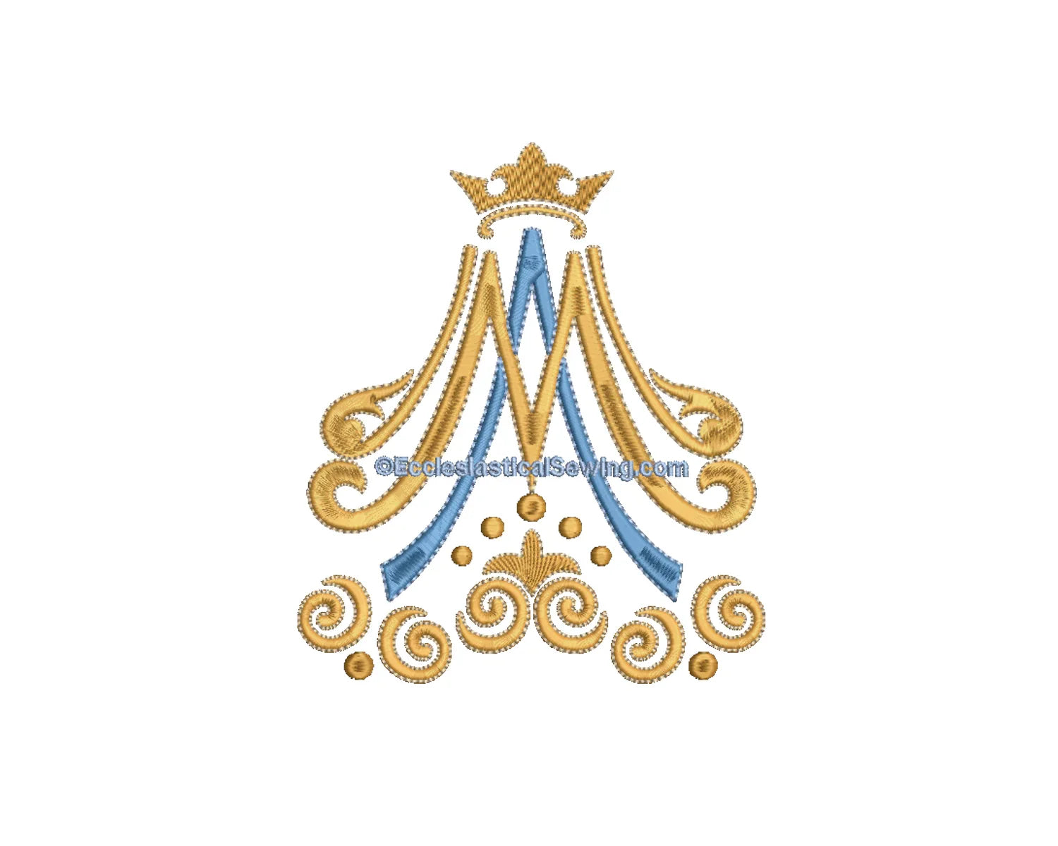 Marian Machine Embroidery Designs | Ecclesiastical Sewing
