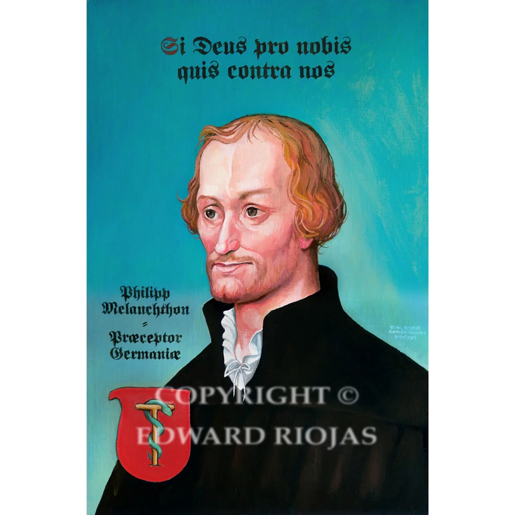 MELANCHTHON Giclée Print: Iconic Reformation Figure | Edward Riojas ...