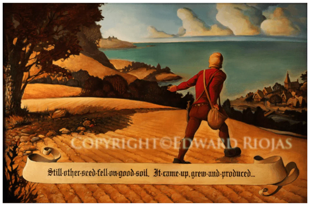 Parable of the Sower Christian Art Print | Edward Riojas Artist ...