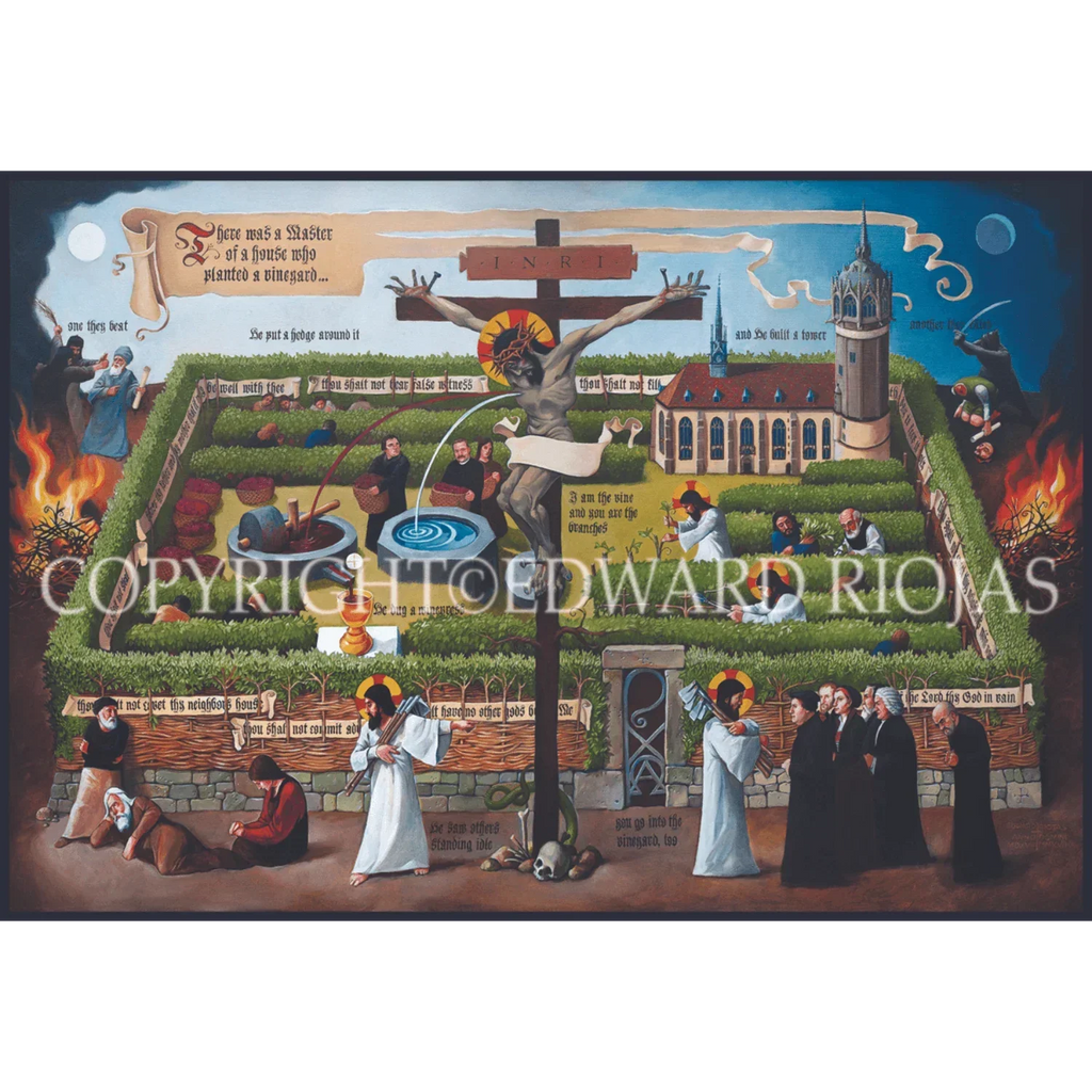 Parables of the Vineyard Riojas Christian Art| Liturgical Artwork ...