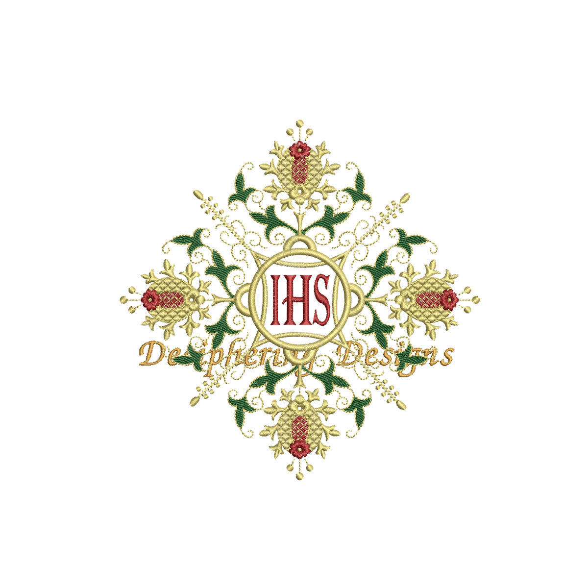 Embroidered Cross | Cross Embroidery Appliques + Cross Patches (Files ...