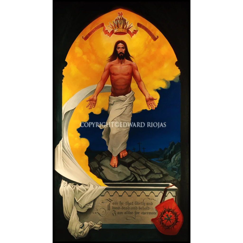 Resurrection Ed Riojas Christian Art Print | Liturgical Artwork Print ...