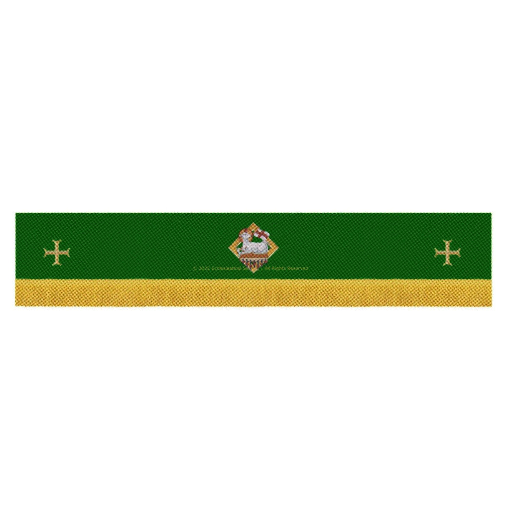 Sanctified Agnus Dei Superfrontal Green |Church Vestment Altar Hanging ...
