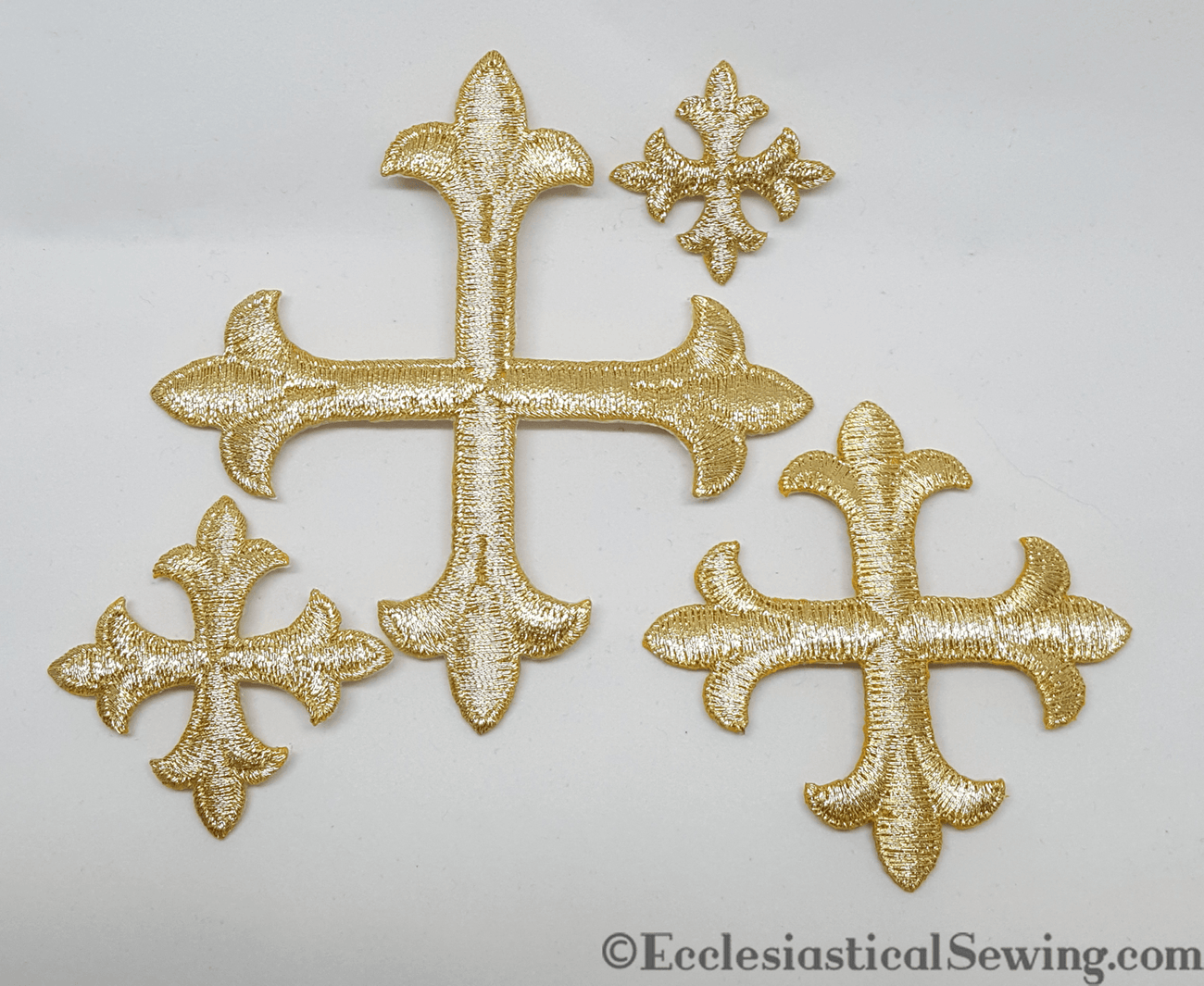 Small Cross & Iron-On Cross Appliques | Ecclesiastical Sewing