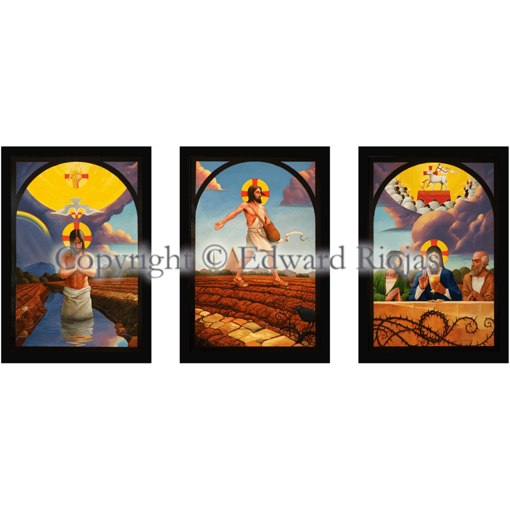 Sower of the Seminary Christian Art Print | Edward Riojas Artist ...