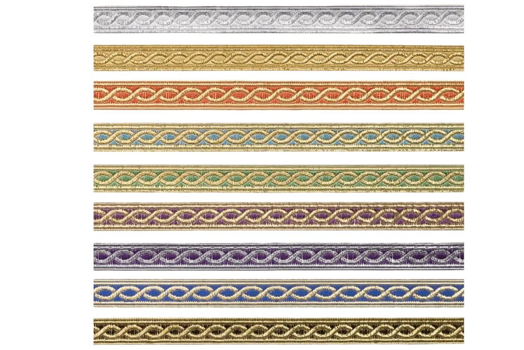 St Benet Braid 1/2" Trim For Church Vestments – Ecclesiastical Sewing