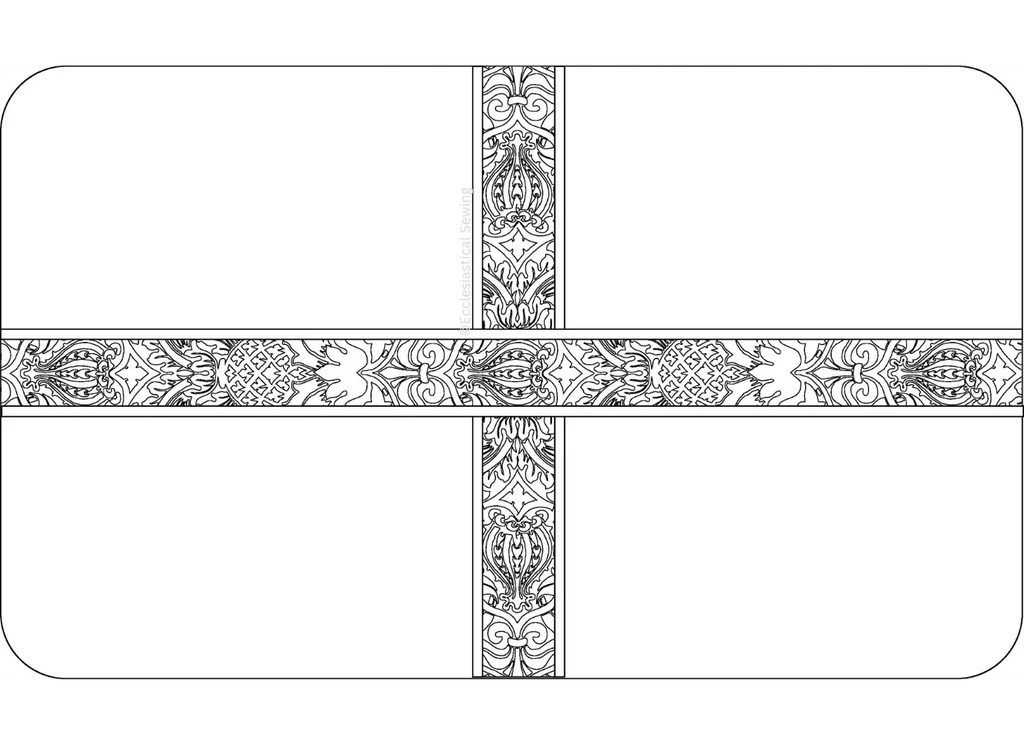 Funeral Casket Pall Sewing Pattern | Church Vestment Sewing Pattern ...