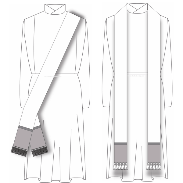 Transitional Deacon Priest Stole Pattern | Stole Sewing Pattern