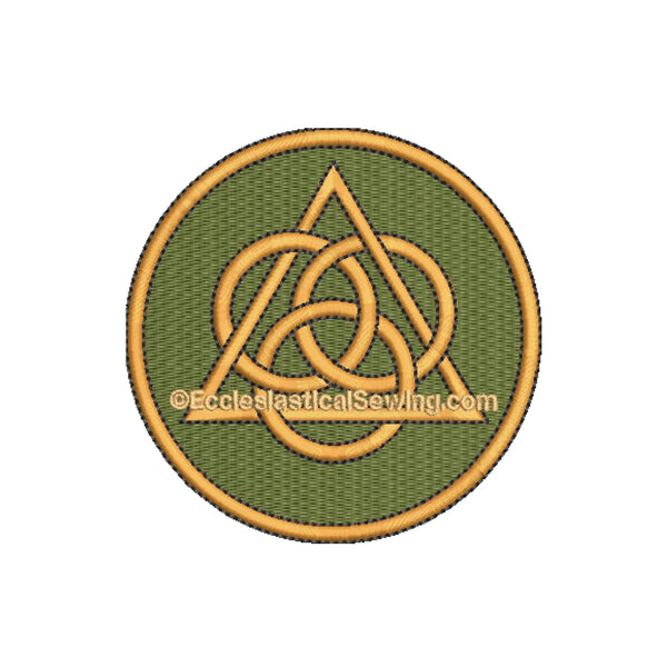 Trinity Creed--Religious Machine Embroidery File