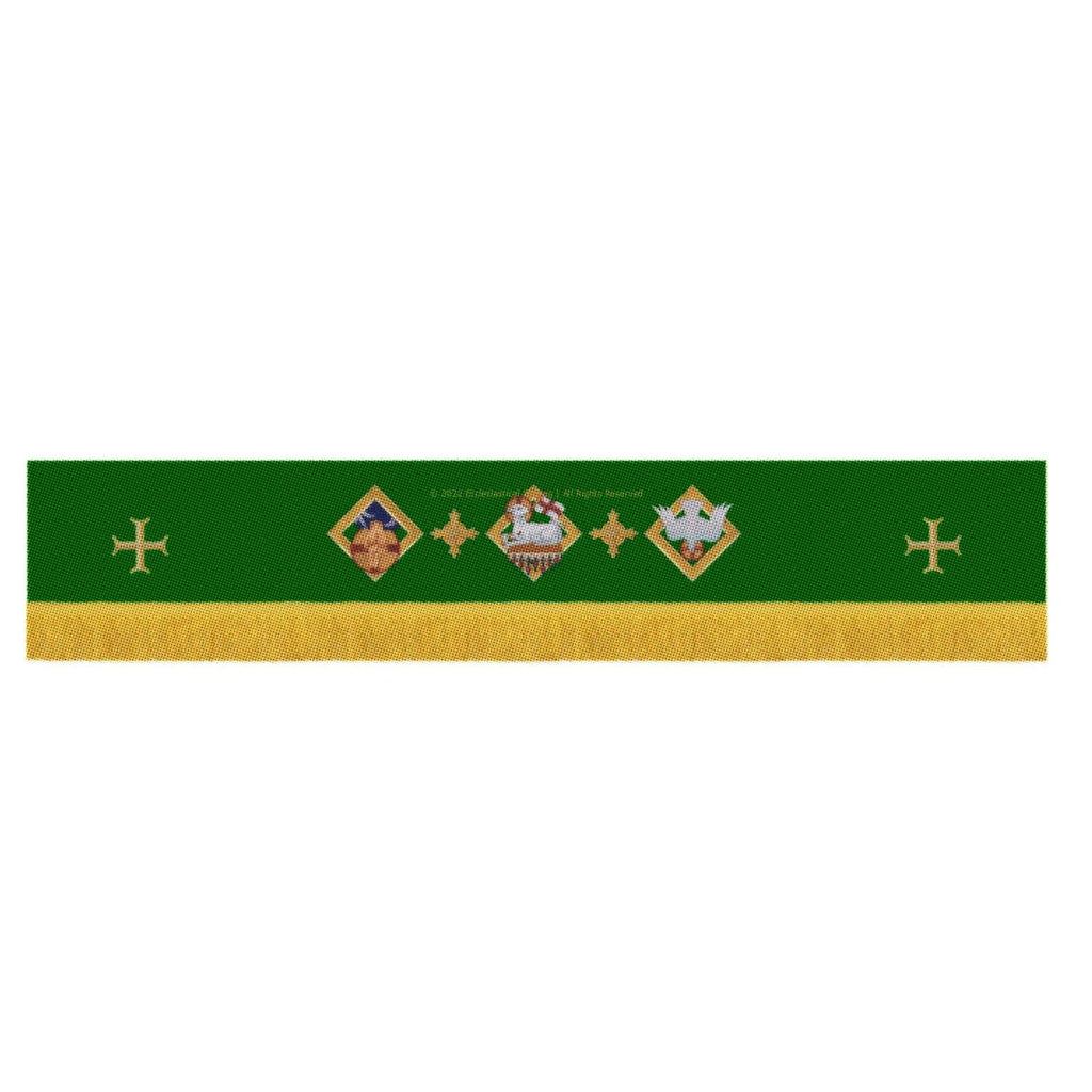 Trinity Sanctified Superfrontal Green Altar Hanging | Trinity Altar Ha ...