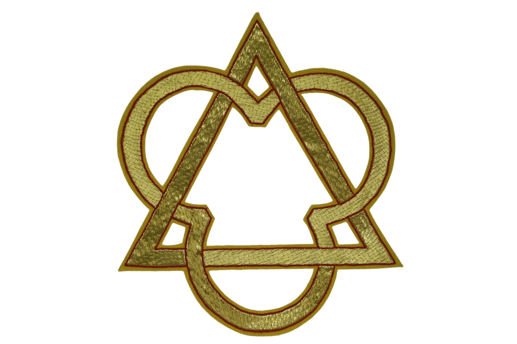 Trinity Symbol Goldwork Applique | Religious Appliques for Vestments ...