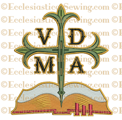 VDMA with Bible--Religious Machine Embroidery File – Ecclesiastical Sewing