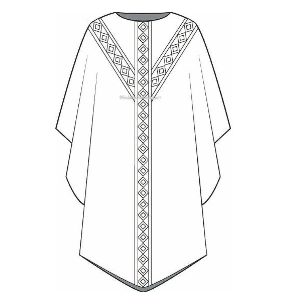 Warham Guild Chasuble Pattern | Chasuble Sewing Pattern Style 3022 ...