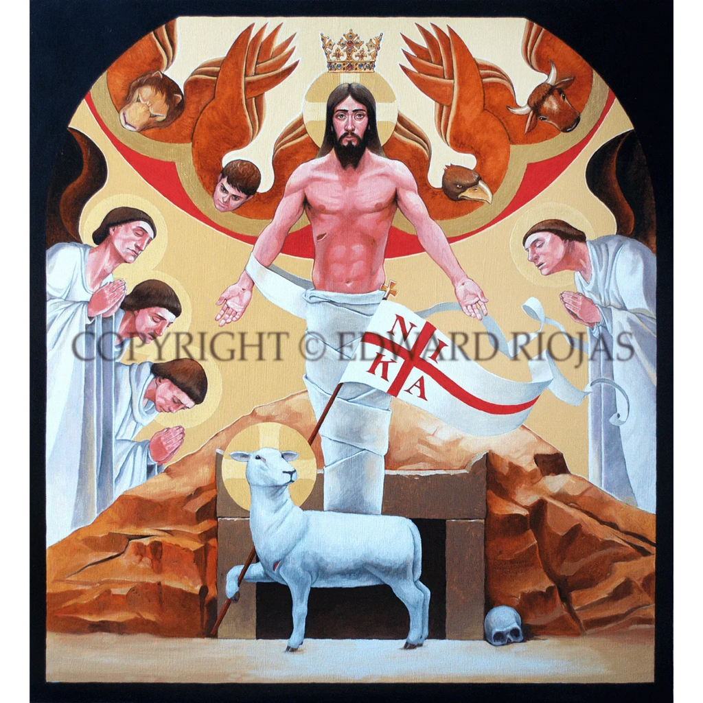 Zion Altarpiece EASTER Giclée Print Artwork| Edward Riojas Artist ...